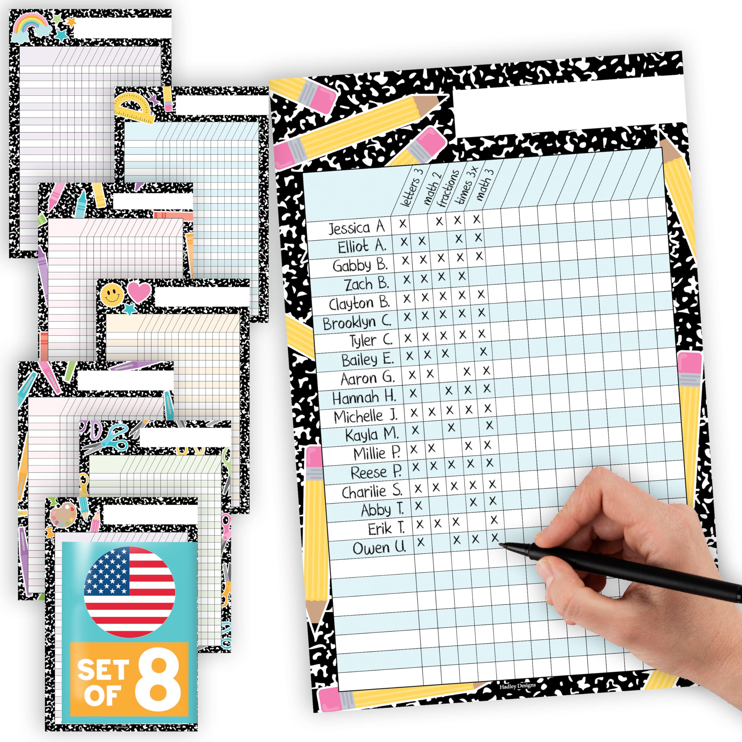 8 Homework Trackers for Students - Classroom Planners & Student Assign ...