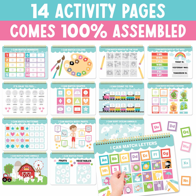 PreK Busy Book – Hadley Designs Prek