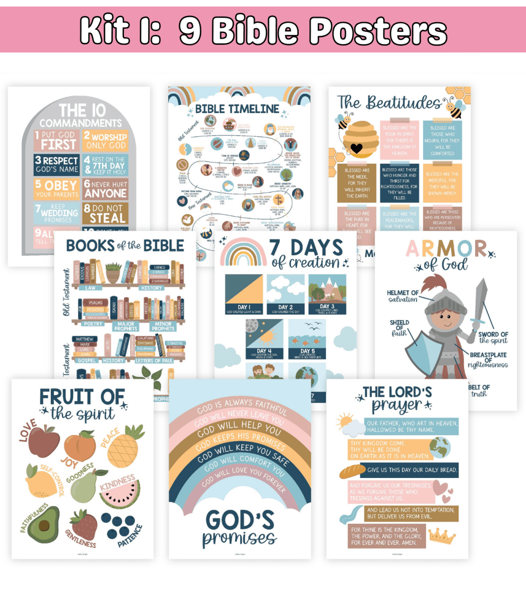 Little Christians Head Start Kit – Hadley Designs Prek